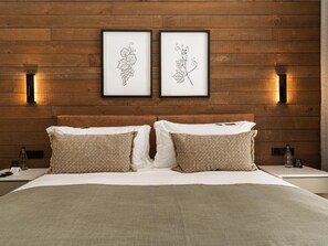 Suite de Luxo, 1 cama king-size | Lençóis de algodão egípcio, roupa de alta qualidade, edredões de penas 