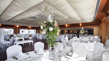 Área interna para casamento