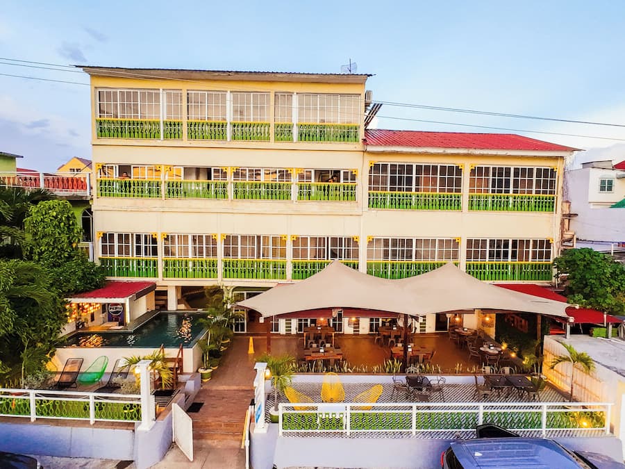 Fachada do alojamento