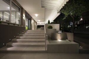 Entrada do alojamento