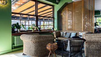 Sala de estar do lobby