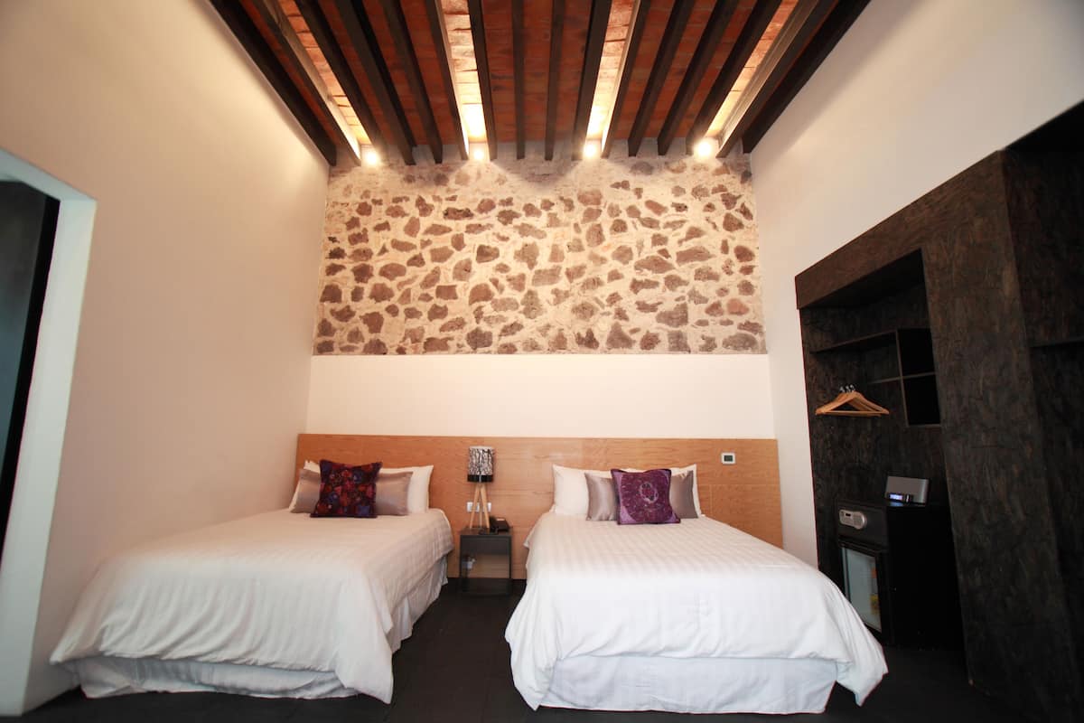 Quarto casal executivo | 1 quarto, roupas de cama premium, edredons de pluma, frigobar