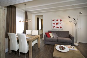 Apartamento premium | Área de estar