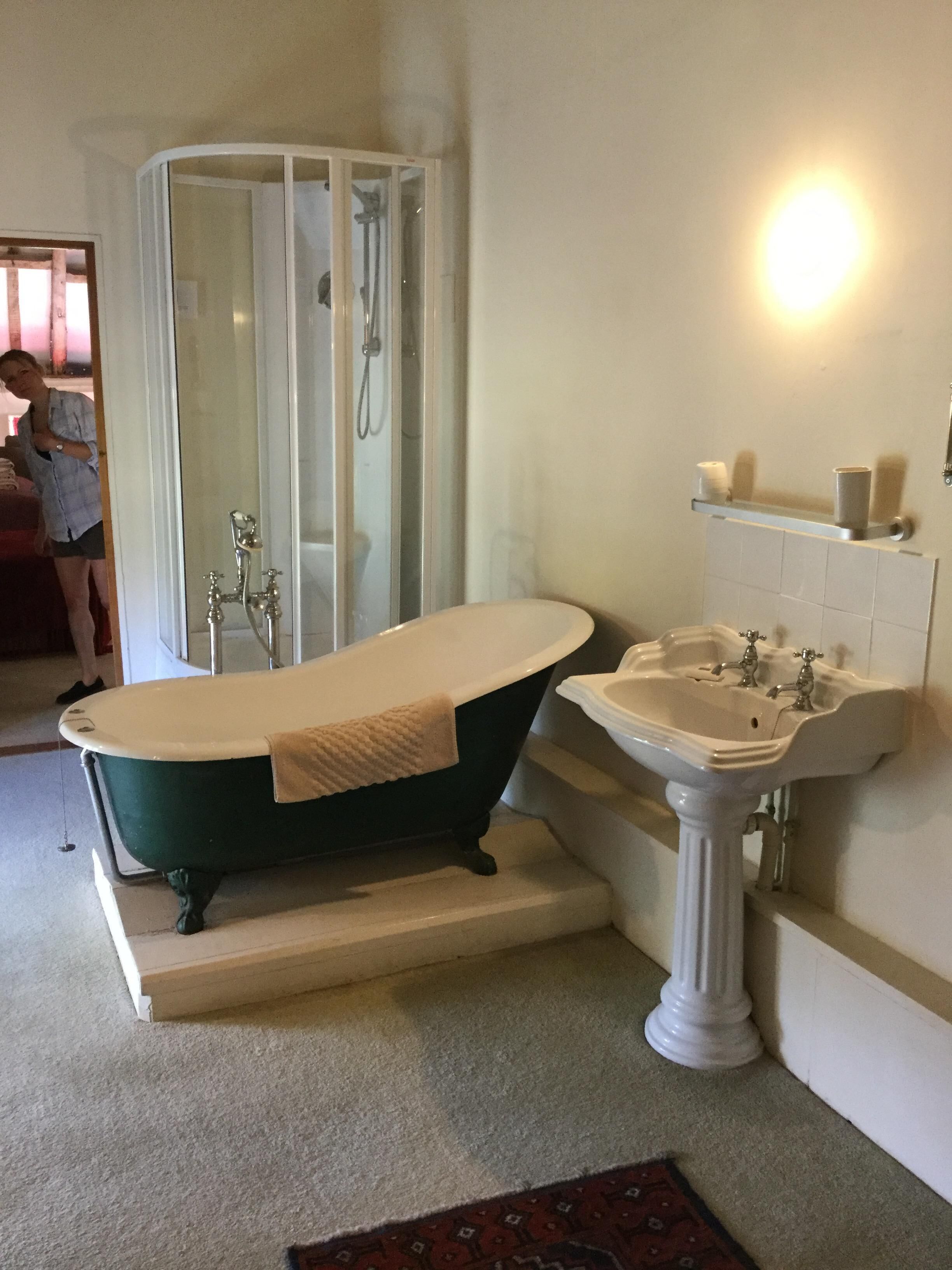 Suite, casa de banho anexa (The Minsmere Room) | Casa de banho