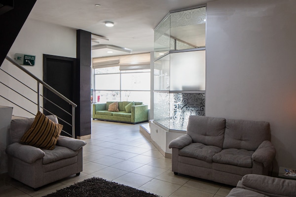 Sala de estar do lobby