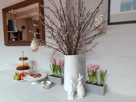 Café da manhã com buffet todos os dias mediante uma taxa