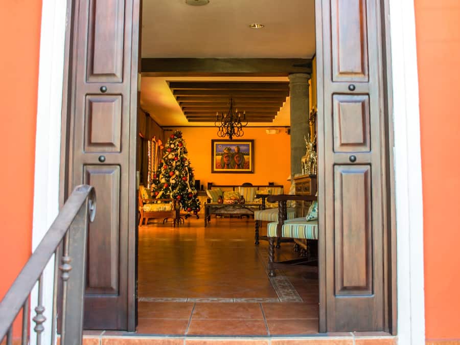 Fachada da propriedade