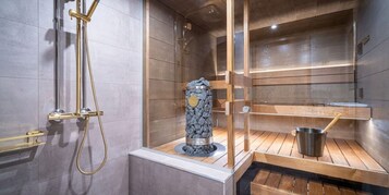 Mini Suite, Sauna | Cortinas/cortinados opacos, Wi-fi grátis, roupa de cama fornecida 