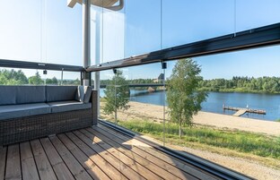 Deluxe Twin with own Sauna and Balcony (new wing) | Terraço/pátio