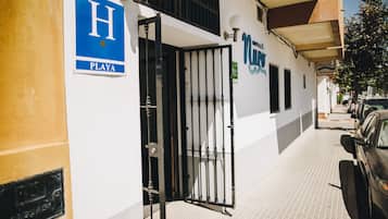 Entrada do alojamento