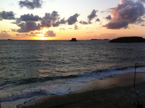 Na praia 