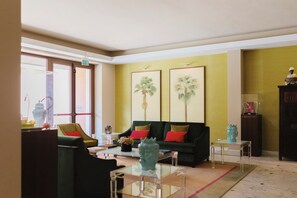 Sala de estar do lobby