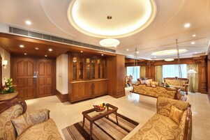 Quarto presidencial | Área de estar