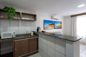 Suíte executiva | Frigobar, cofres nos quartos, escrivaninha