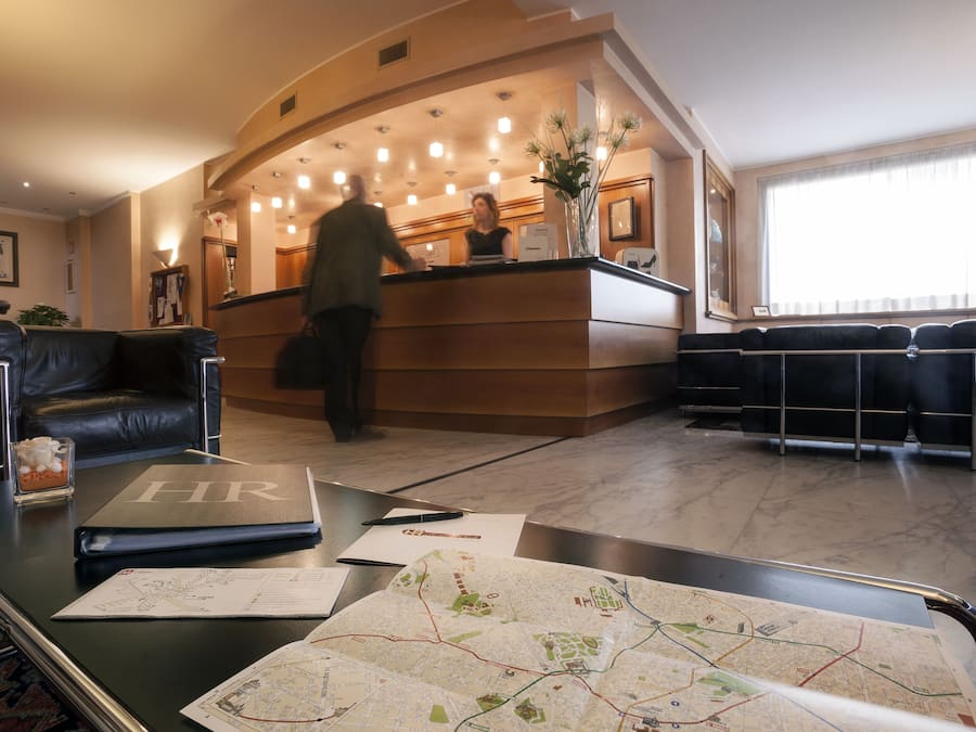 Sala de estar do lobby