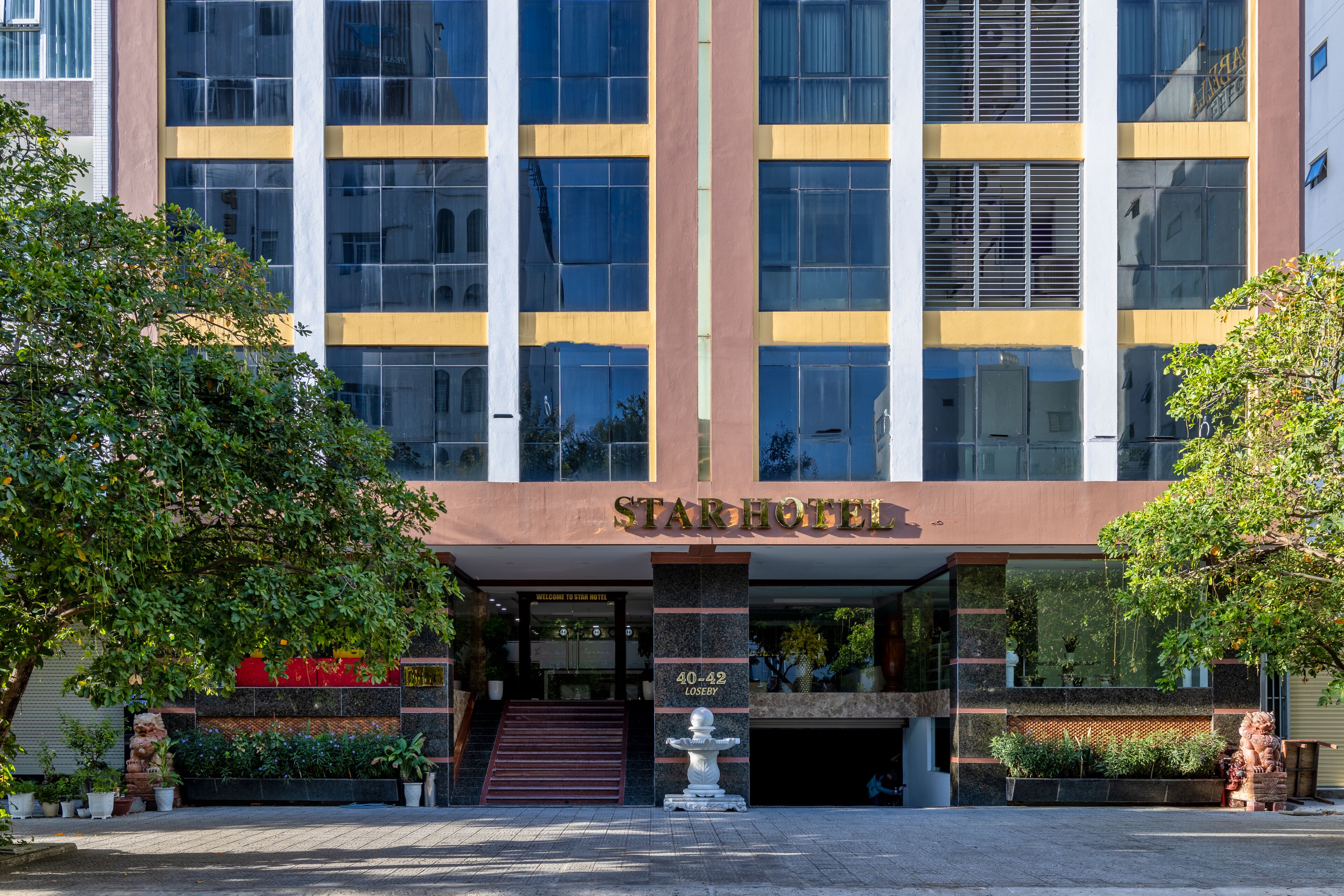 Fachada do alojamento