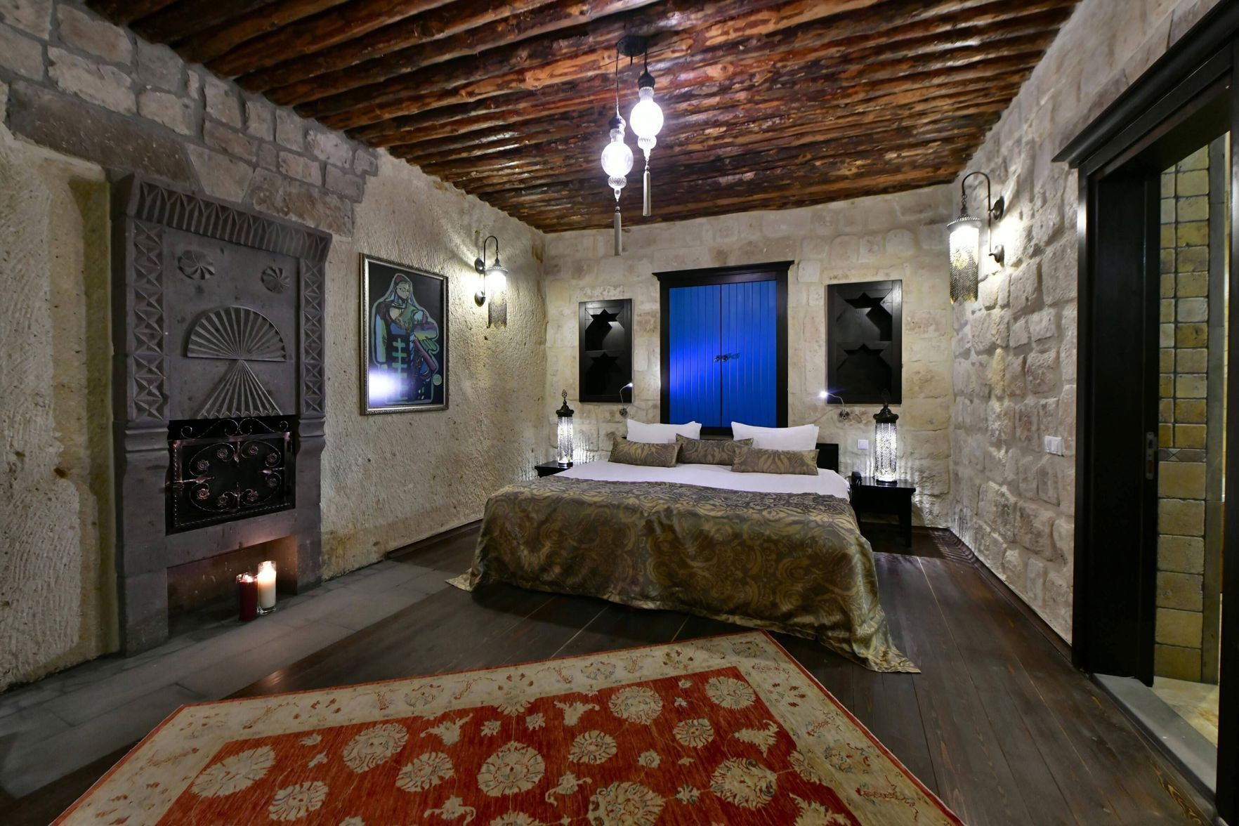 1 quarto, roupas de cama premium, cofres nos quartos