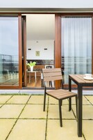 Suíte estúdio conforto | Opções para refeição no quarto