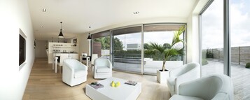 Sala de estar do lobby