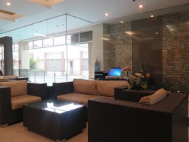 Sala de estar do lobby