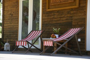 Bungalow Superior | Roupa de alta qualidade, cofre no quarto, secretária 