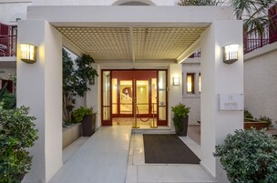 Entrada do alojamento