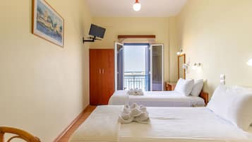 Ferro/tábua de engomar, roupa de cama fornecida