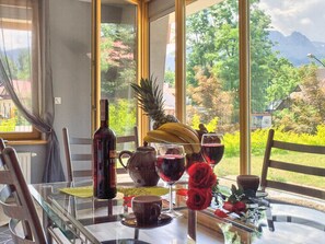 Vista para a montanha