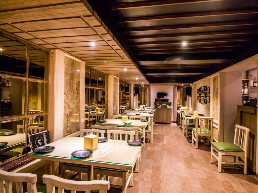 Café da manhã, almoço e jantar