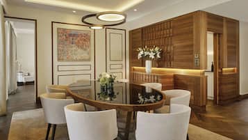 Suite Signature, 2 quartos | 1 quarto, roupa de alta qualidade, minibar