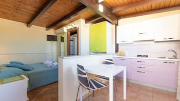 Monolocale Economy, piano elevato | Cozinha privada