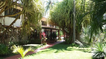 Entrada do alojamento