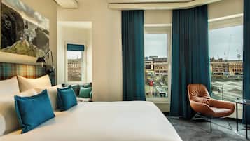 Room with a View | Roupas de cama de algodão egípcio, roupas de cama premium, escrivaninha