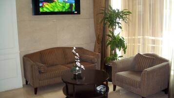 Sala de estar do lobby