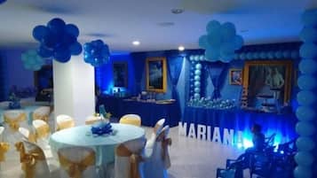 Área interna para casamento