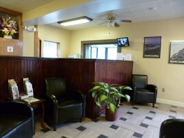 Sala de estar do lobby