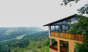 Vista para a montanha