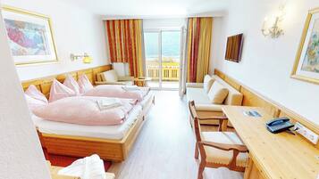 1 quarto, roupa de alta qualidade, edredões de penas, cofre no quarto