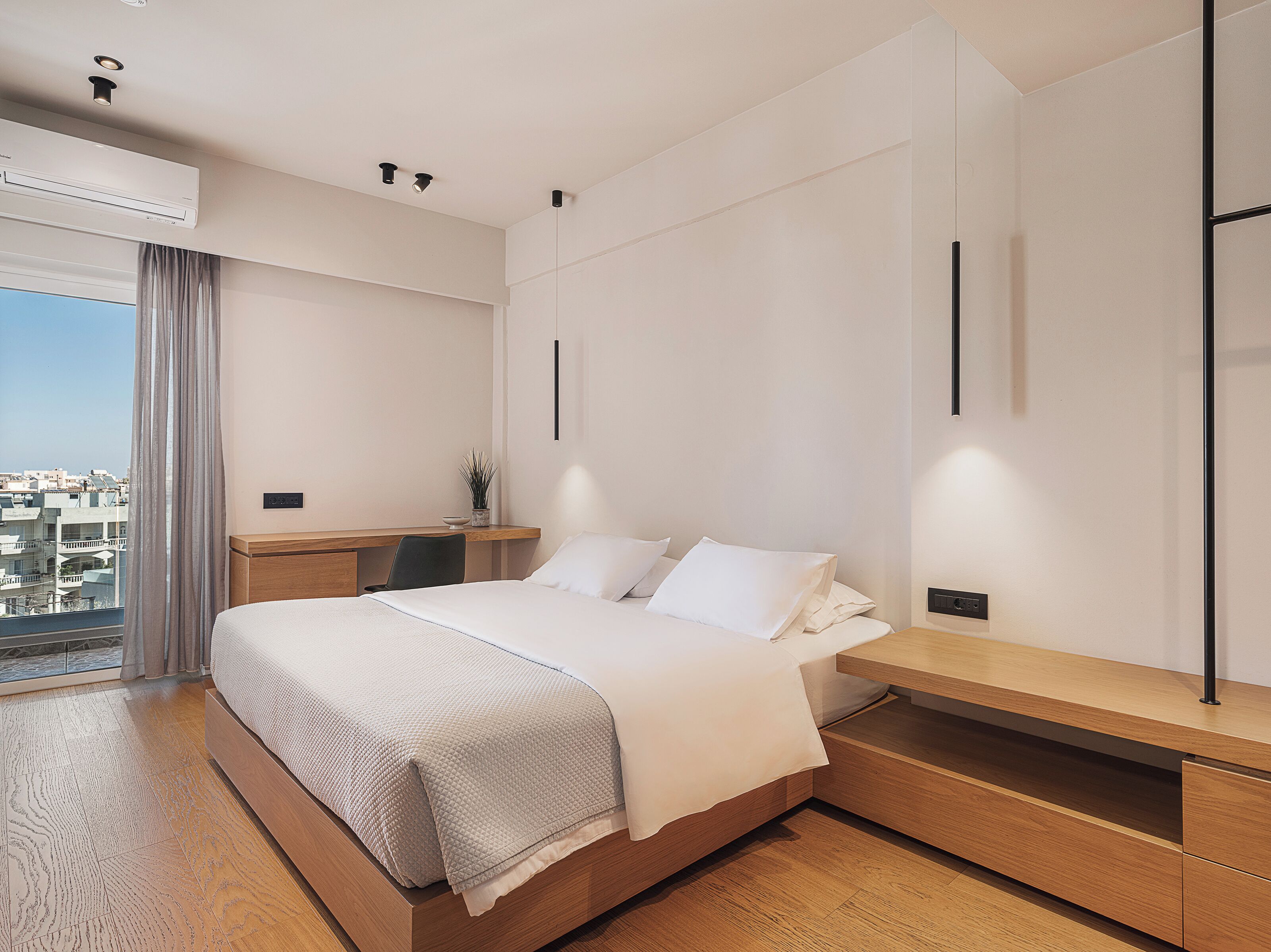 Quarto Deluxe | Secretária, secretária adequada para computadores portáteis 