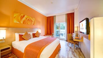 Quarto executivo | 1 quarto, cofres nos quartos, escrivaninha, quartos à prova de som