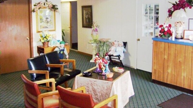 Sala de estar do lobby