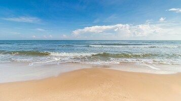 Vista para a praia ou o mar