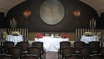 Espaço interior para casamentos