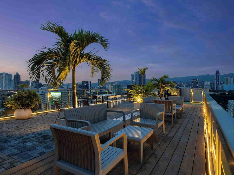 Terraço na cobertura