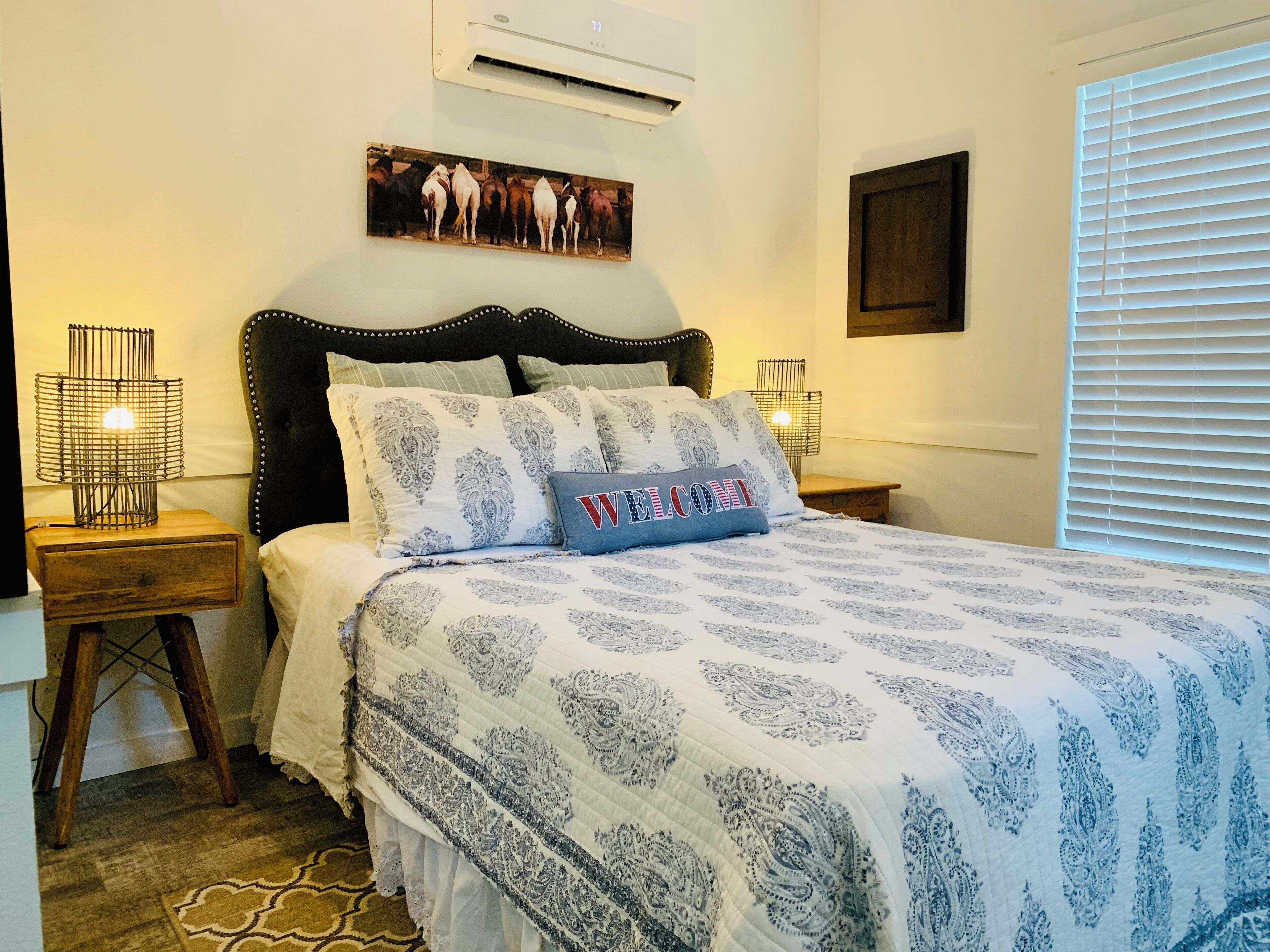 Cabana de Madeira Clássica, 1 quarto, cozinha, junto ao jardim | Roupa de alta qualidade, camas de colchão pillowtop 