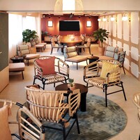 Sala de estar do lobby