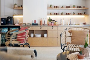 Sala de estar do lobby