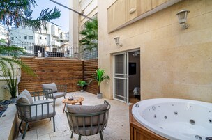 Estúdio luxo, vista para o jardim, no jardim | Vista para o jardim