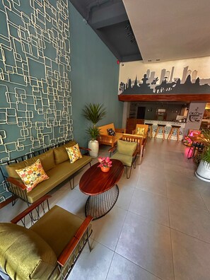 Sala de estar do lobby