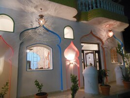 Entrada do alojamento